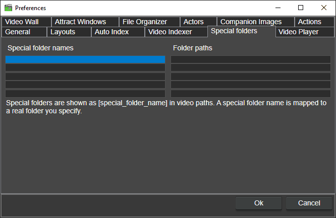 How to work efficient with video folders